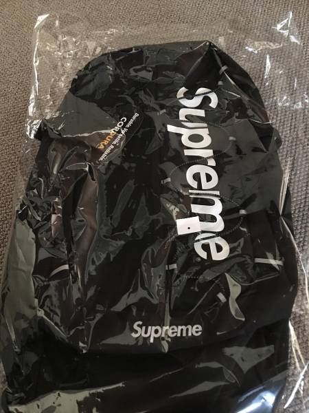 Supreme 2017ss Backpack Black バックパック 黒 ブラック シュプリーム 17ss box logo リュック 即発送 正規品(かばん、バッグ)｜売買された ...