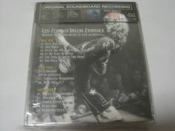 LED ZEPPELIN ZAPRUDER 1975 DALLAS LIVE WENDY盤 3CD(Led Zeppelin)｜売買された ...