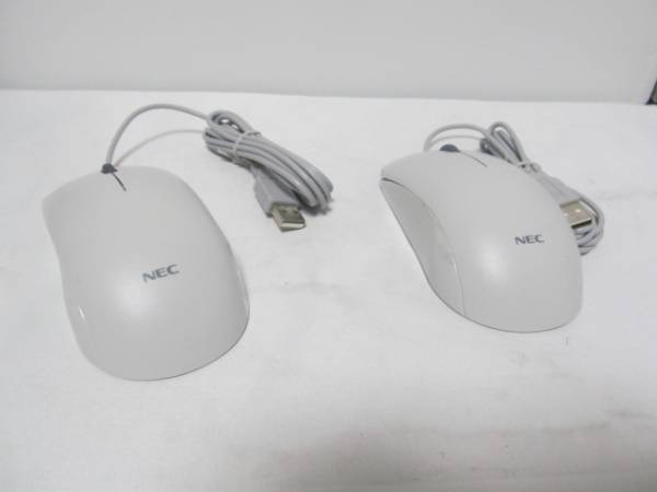 純正 NEC USBマウス 2個セット(白)｜売買されたオークション情報、yahooの商品情報をアーカイブ公開 - オークファン（aucfan ...