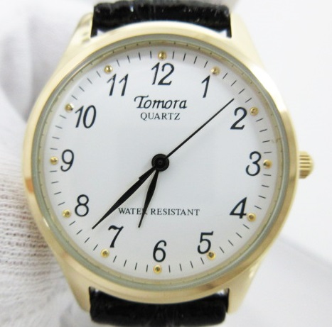 日本製 Tomora/トモラ メンズ腕時計 革ベルト 1年保証 クォーツ MADE IN JAPAN ③(その他)｜売買されたオークション情報 ...