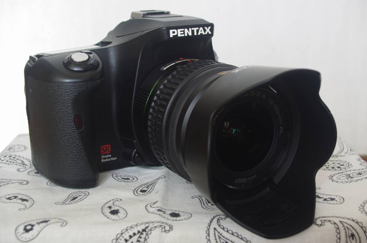 PETAX K100D ＋ PENTAX-DA 18-55mm F3.5-5.6AL セット 完動(ペンタックス)｜売買されたオークション情報 ...