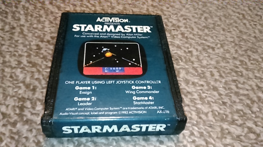 ATARI2600 STARMASTER(テレビゲーム)｜売買されたオークション情報、yahooの商品情報をアーカイブ公開 - オークファン（aucfan.com）