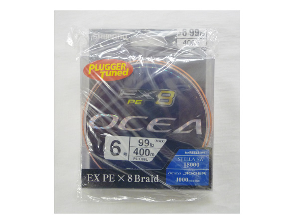 PL-088L シマノ:OCEA EX8 PE 6号 400m PL-O88L 製品(シマノ)｜売買されたオークション情報、yahooの商品 ...