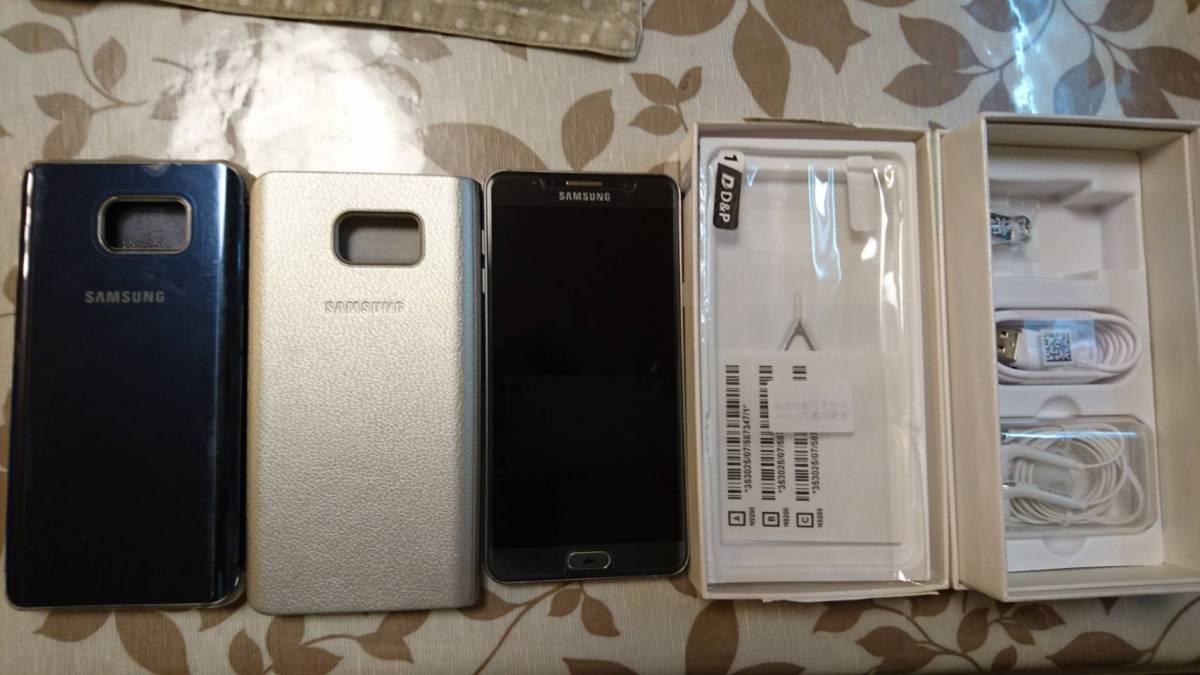 SAMSUNG GALAXY Note 5 Dual SIM SM-N9208 LTE 64GB 台湾購入 Silver(海外用)｜売買された ...