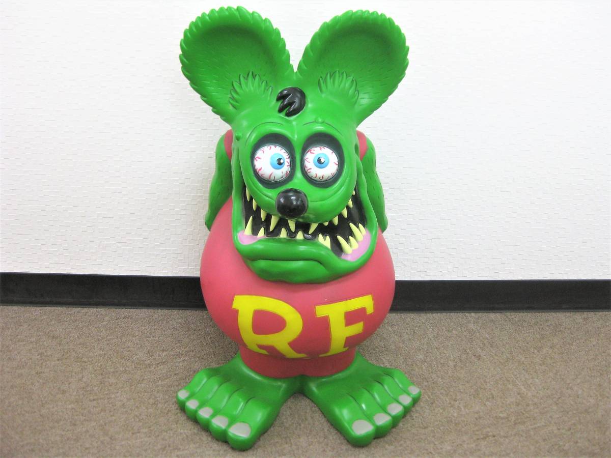 〇Rat Fink/ラットフィンク 62cm-63cm フィギュア 巨大貯金箱 グリーンカラー 品〇(その他)｜売買されたオークション情報、yahooの商品情報をアーカイブ公開 ...