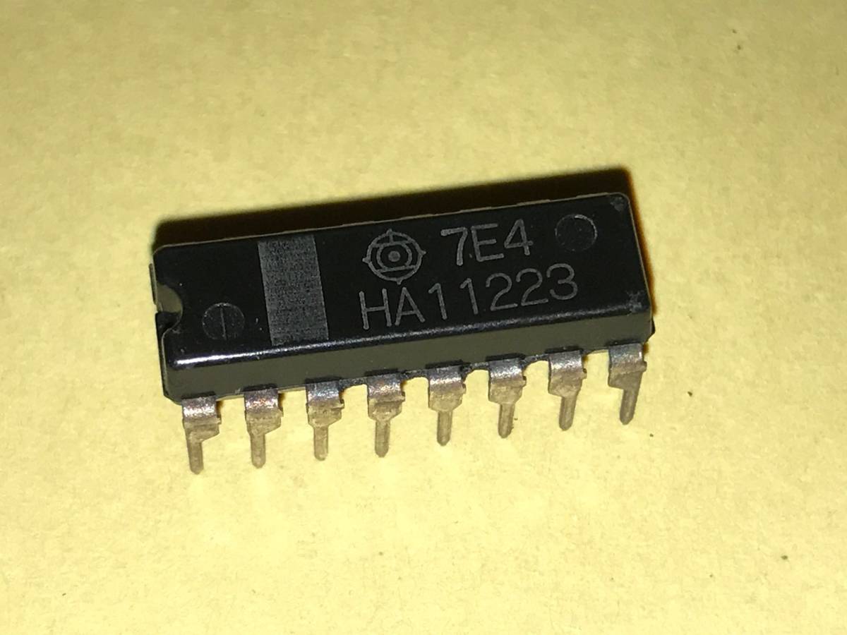 HA11223 日立 PLL FM ステレオマルチプレックス復調用IC 1個(集積回路)｜売買されたオークション情報、yahooの商品情報を ...