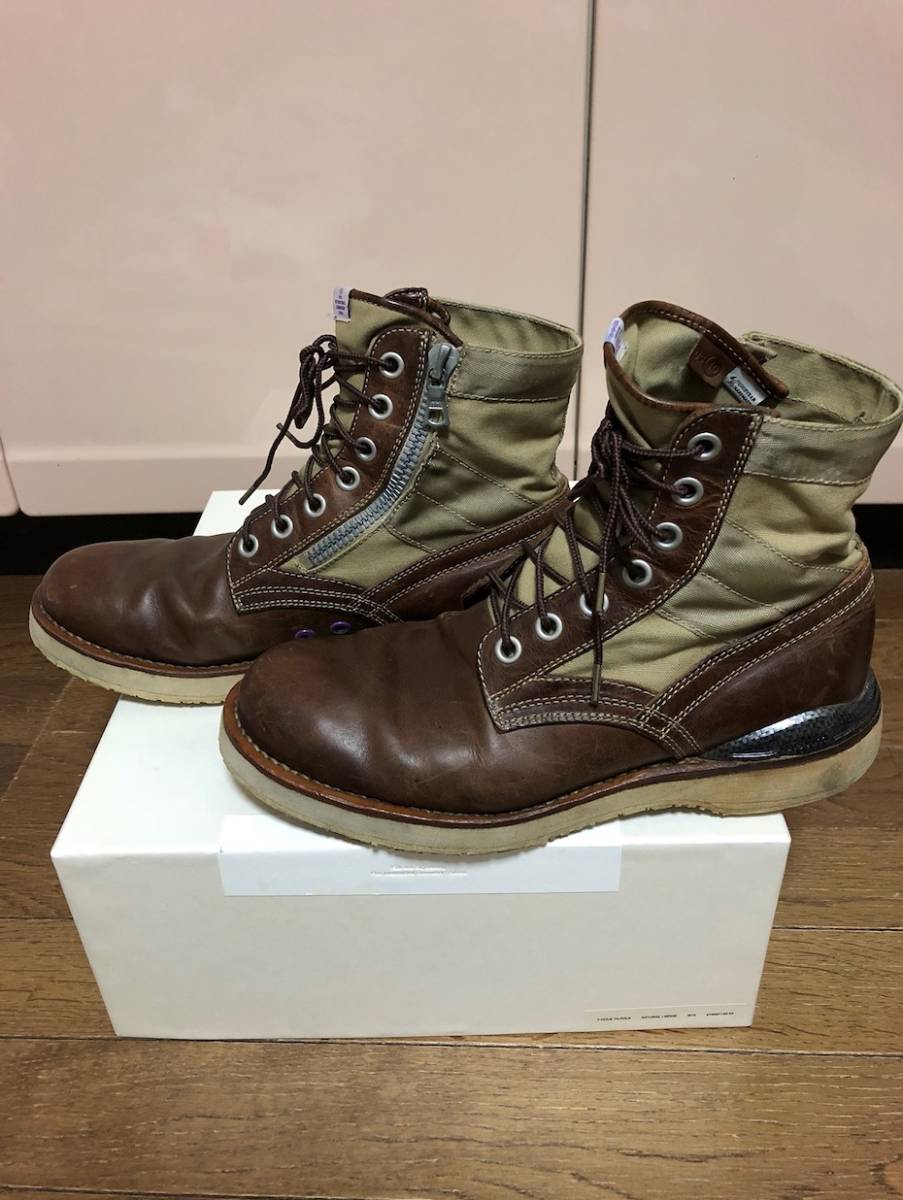 初代 09aw visvim 7 HOLE 73 FOLK US10 付属品完備 FIL ICT FBT boots ブーツ 中村ヒロキ着用 brigadier deckhand valdez ...