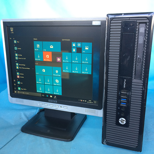 Hewlett-Packard ProDesk 400 G1 SFF Core i5/4GB/250GB 〔1206D〕