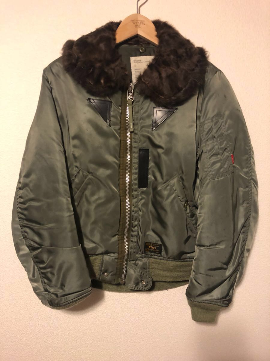 WTAPS B-15A サイズS フライトジャケット ダブルタップス(ジャンパー、ブルゾン)｜売買されたオークション情報、yahooの商品情報をアーカイブ公開 - オークファン（aucfan.com）