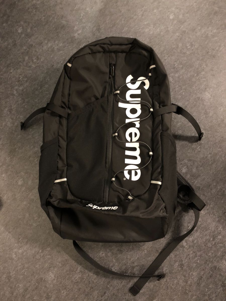 supreme 2017 SS backpack black リュック(かばん、バッグ)｜売買されたオークション情報、yahooの商品情報をアーカイブ公開 - オークファン（aucfan.com）
