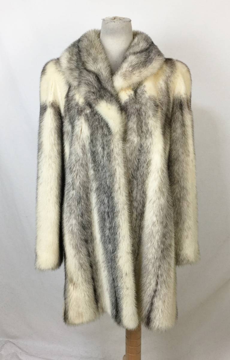 訳あり クロスミンク 8分コート 83㎝(ミンク)｜売買されたオークション情報、yahooの商品情報をアーカイブ公開 - オークファン（aucfan.com）