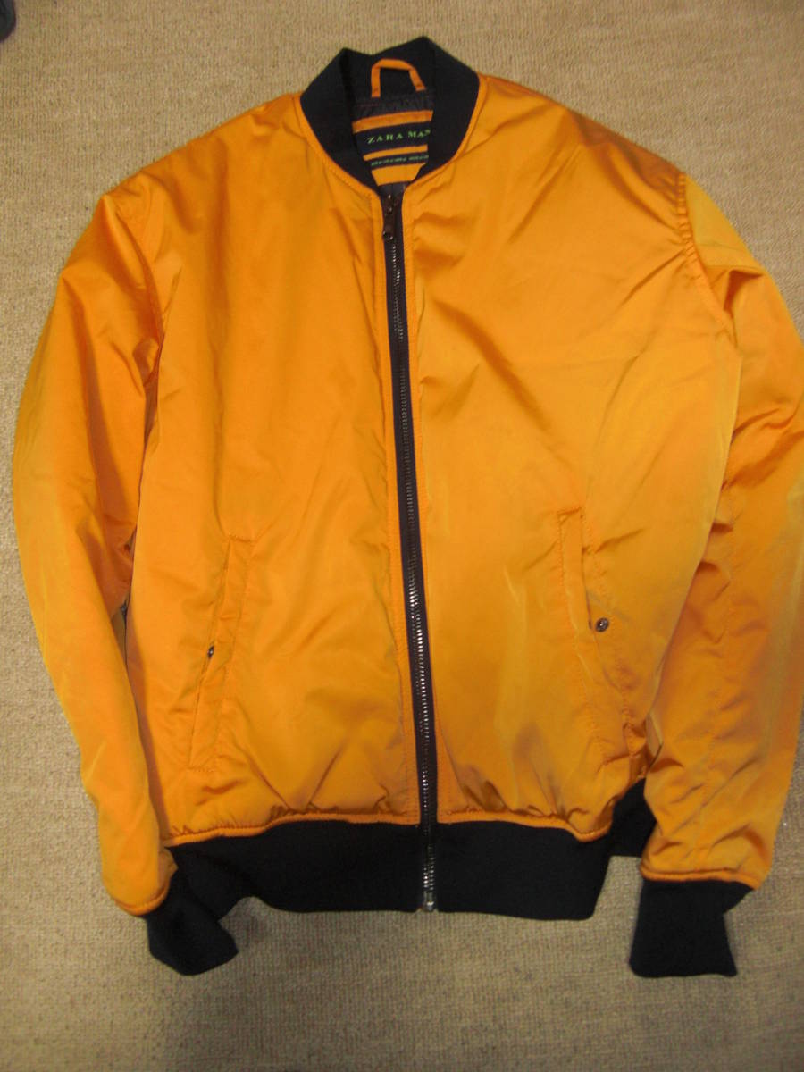 レア ZARA MAN メンズ MA-1 ジャケット ブルゾン オレンジ USAM キムタク風(男性用)｜売買されたオークション情報 ...