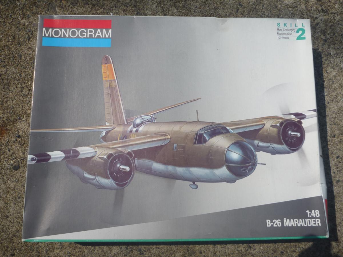 MONOGRAM 1/48 B-26 MARAUDER 5506 取説 デカール欠品 箱に難あり ジャンク(アメリカ)｜売買されたオークション ...