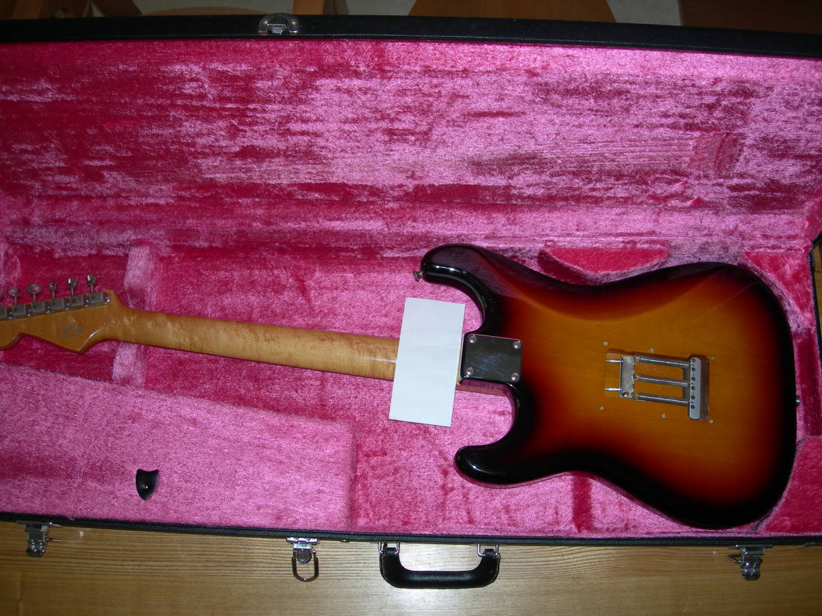Fender Japan Custom Edition 1991-1992 Stratocaster ラッカー トラ杢 バーズアイ ストラト ...
