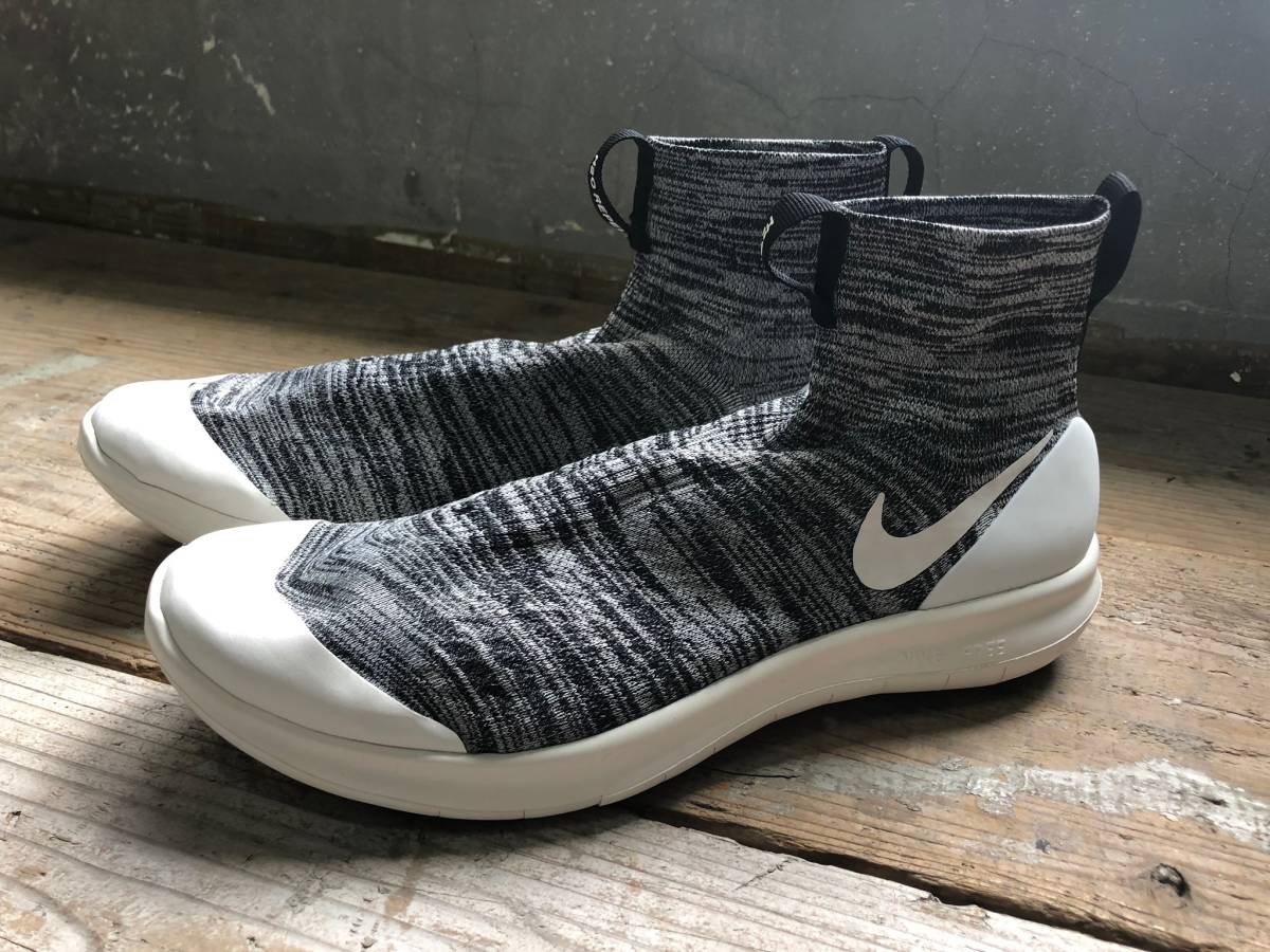 Nike Lab Gyakusou Running Veil Flyknit Black Sail AH2181-001 US8.5/グレー ブラック ホワイト(26.5cm)｜売買された ...