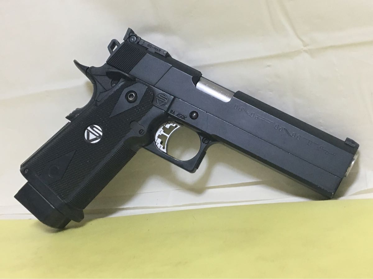 6016 ガスガン ガスブローバック インフィニティ INFINITY 45 ACP SV 動作(エアガン)｜売買されたオークション情報 ...