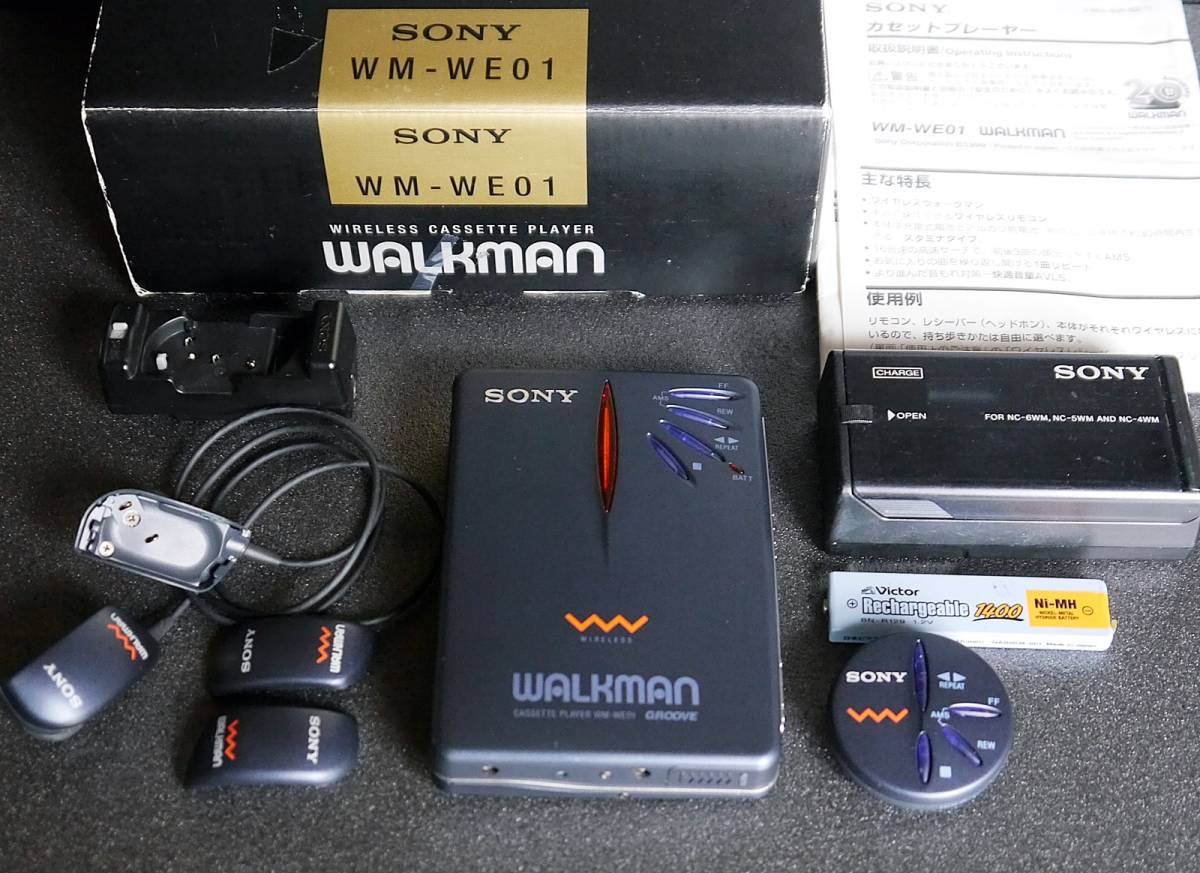 '99 SONY ワイヤレス WALKMAN WM-WE01 20周年記念モデル(再生専用)｜売買されたオークション情報、yahooの商品情報 ...