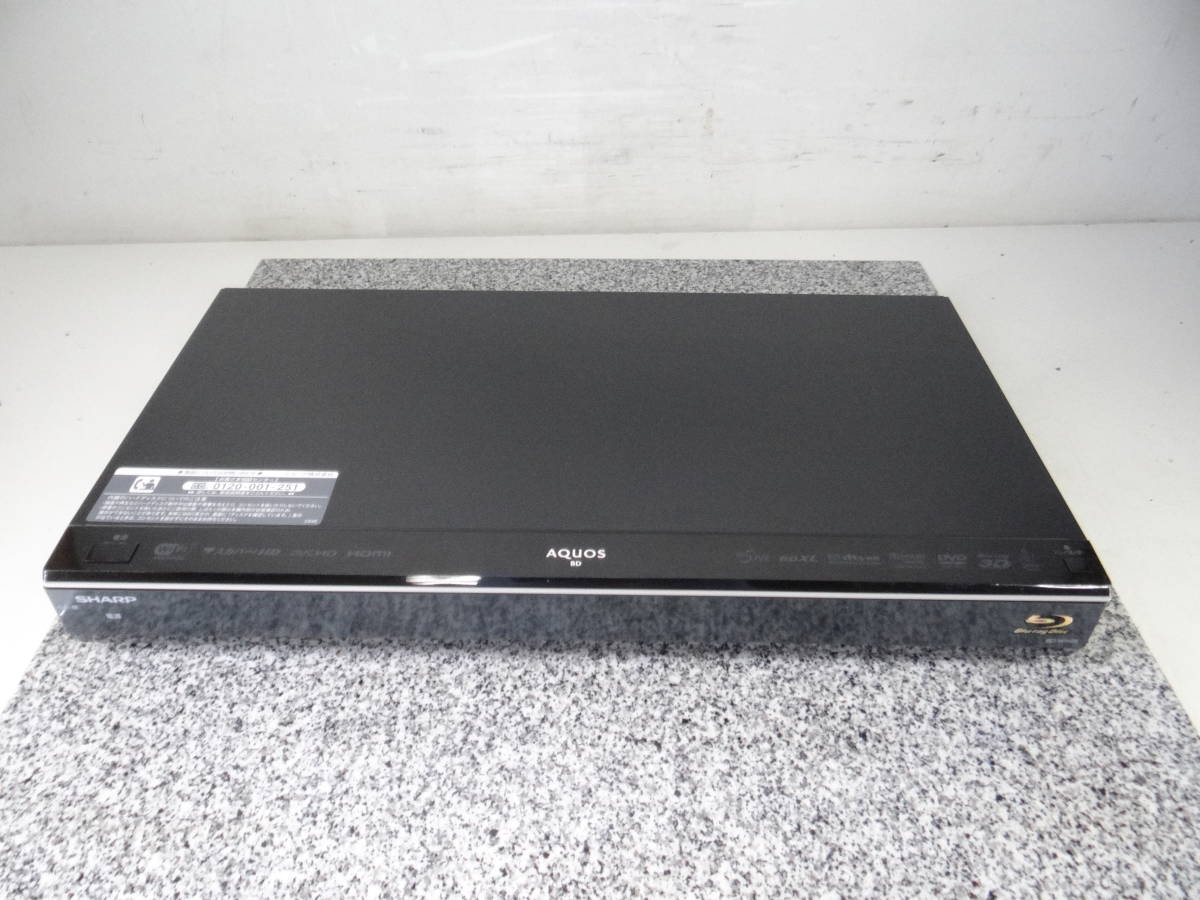 01210 シャープ AQUOS ブルーレイ ディスクレコーダー BD-W1100 2012年製(シャープ)｜売買されたオークション情報、yahooの商品情報をアーカイブ公開 - オークファン ...