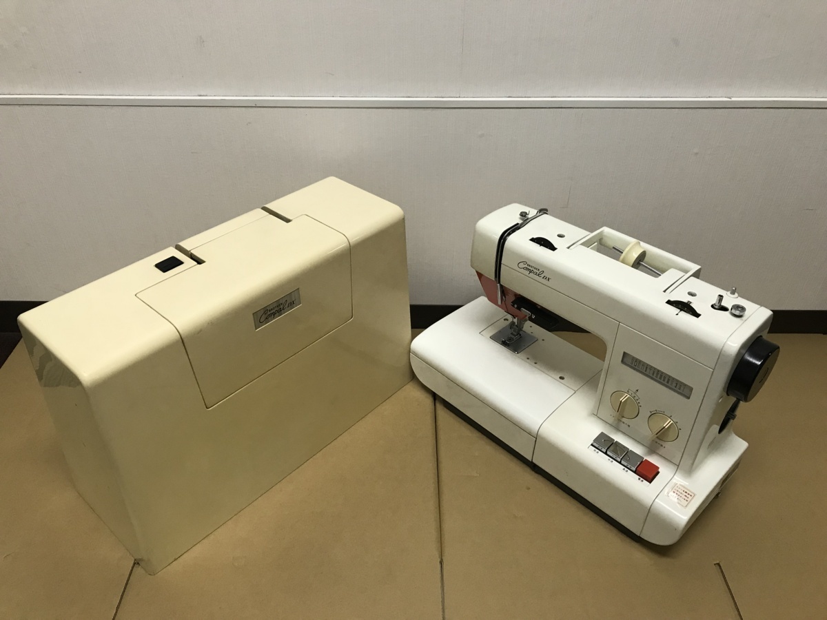 ブラザー 電動ミシン BROTHER Compal DX コンパルデラックス 通電確認済み ジャンク(ブラザー)｜売買されたオークション情報 ...