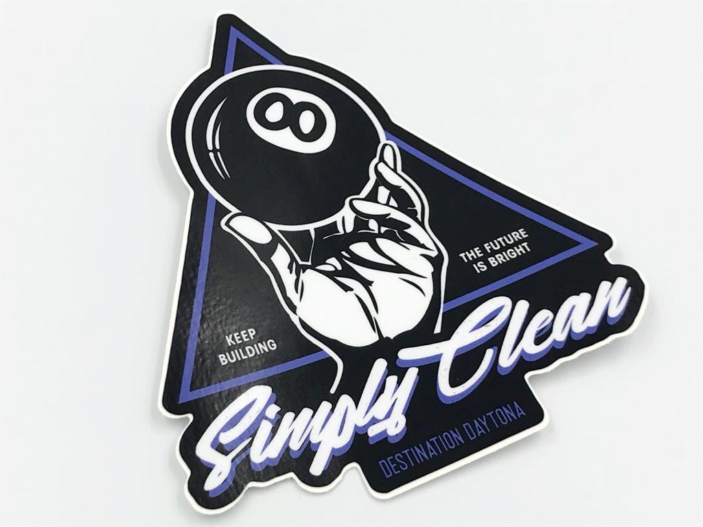 Simply Clean ステッカー SC8 Stance Nation/illest/USDM/JDM/FATLACE/Cambergang ...