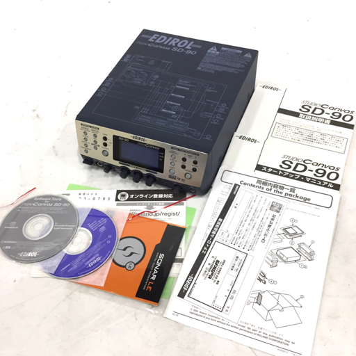 Roland ローランド EDIROL SD-90 STUDIO Canvas 音源モジュール SD-90 み(音源モジュール)｜売買された ...