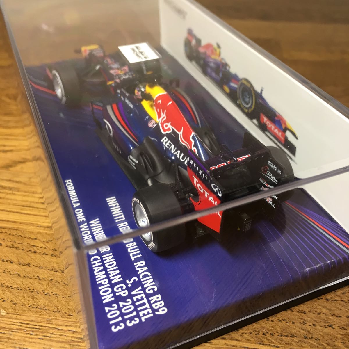 1/43 INFINITI RED BULL RACING RB9 S.VETTEL WINNER INDIAN GP 2013 WORLD ...
