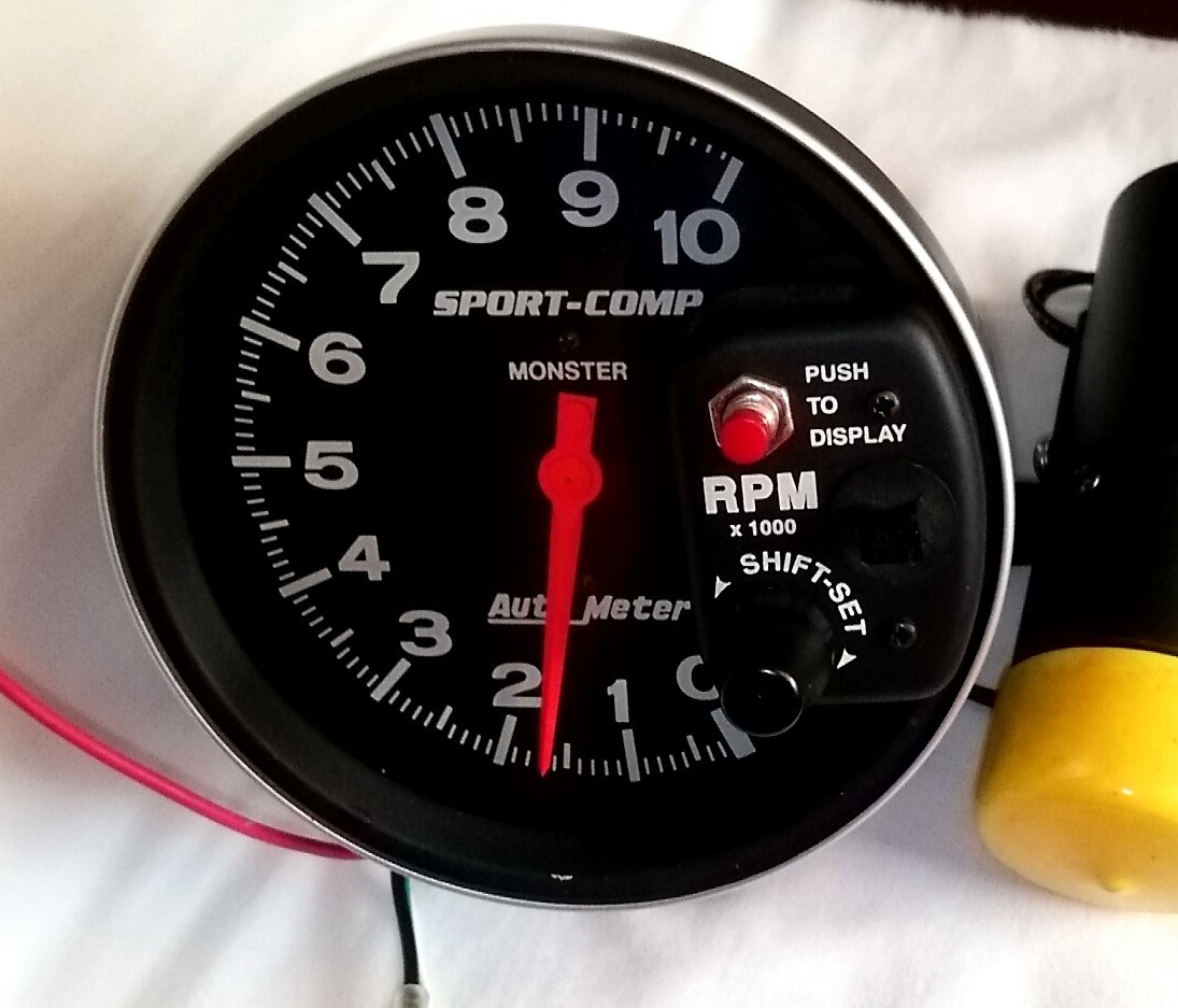 オートメーター 3904 シフトライト付 タコメーター SPORT-COMP MONSTER 3904 120パイ(タコメーター)｜売買された ...