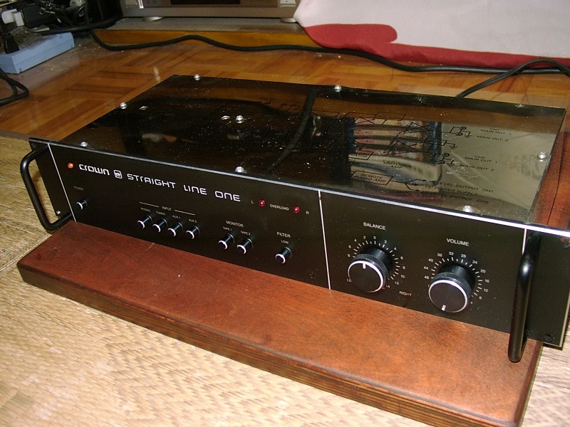 CROWN SL-1 プリアンプ STRAIGHT LINE ONE ブラック 定価32万円(クラウン)｜売買されたオークション情報 ...