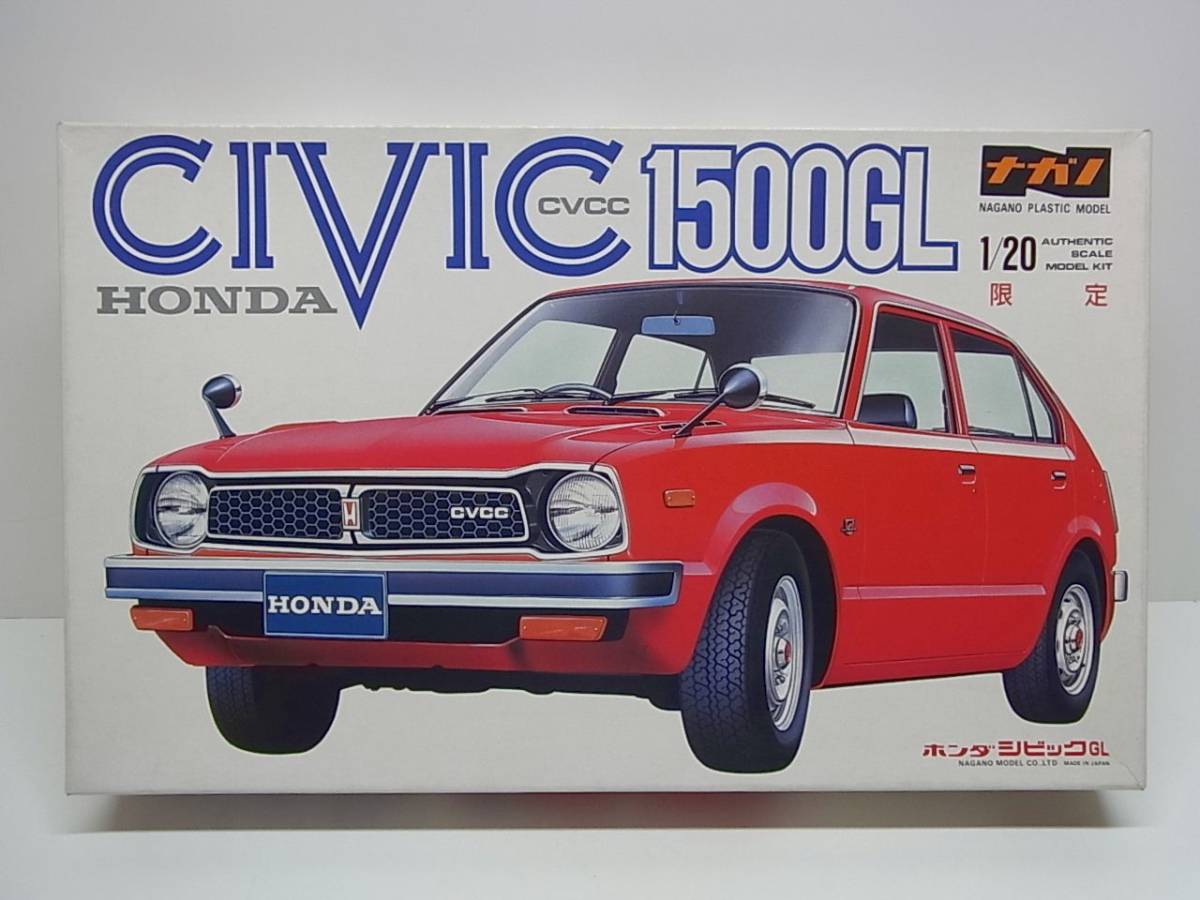 当時物 ホンダ CIVIC シビック 1500GL ナガノ 1/20未組立 PC17B(ホンダ)｜売買されたオークション情報、yahooの商品 ...