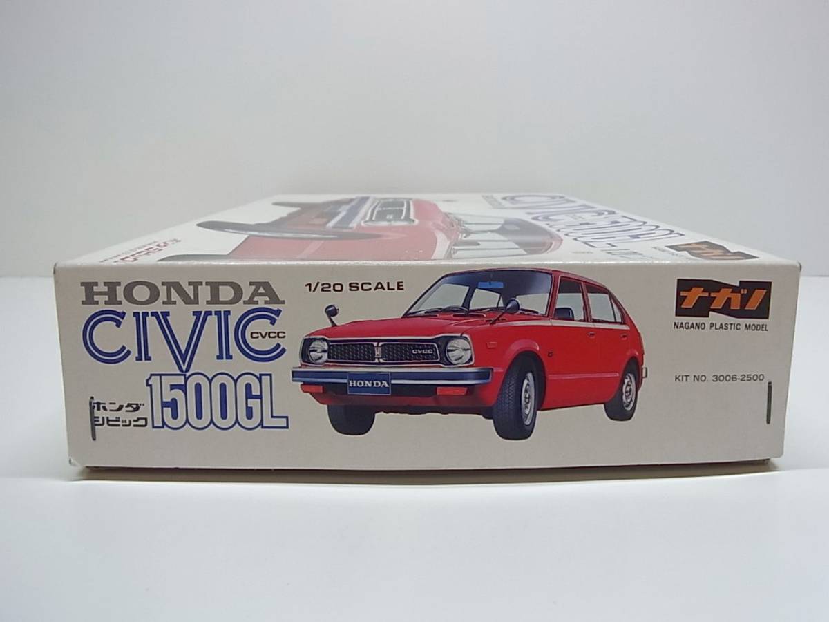 当時物 ホンダ CIVIC シビック 1500GL ナガノ 1/20未組立 PC17B(ホンダ)｜売買されたオークション情報、yahooの商品 ...