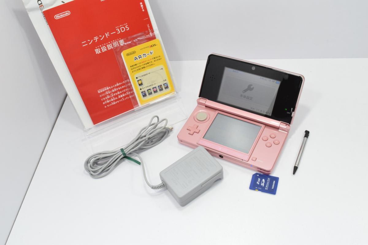1円スタート Nintendo 3DS CTR-001 ミスティピンク J302314k B(ニンテンドー3DS本体)｜売買されたオークション情報、yahooの商品情報をアーカイブ公開 ...