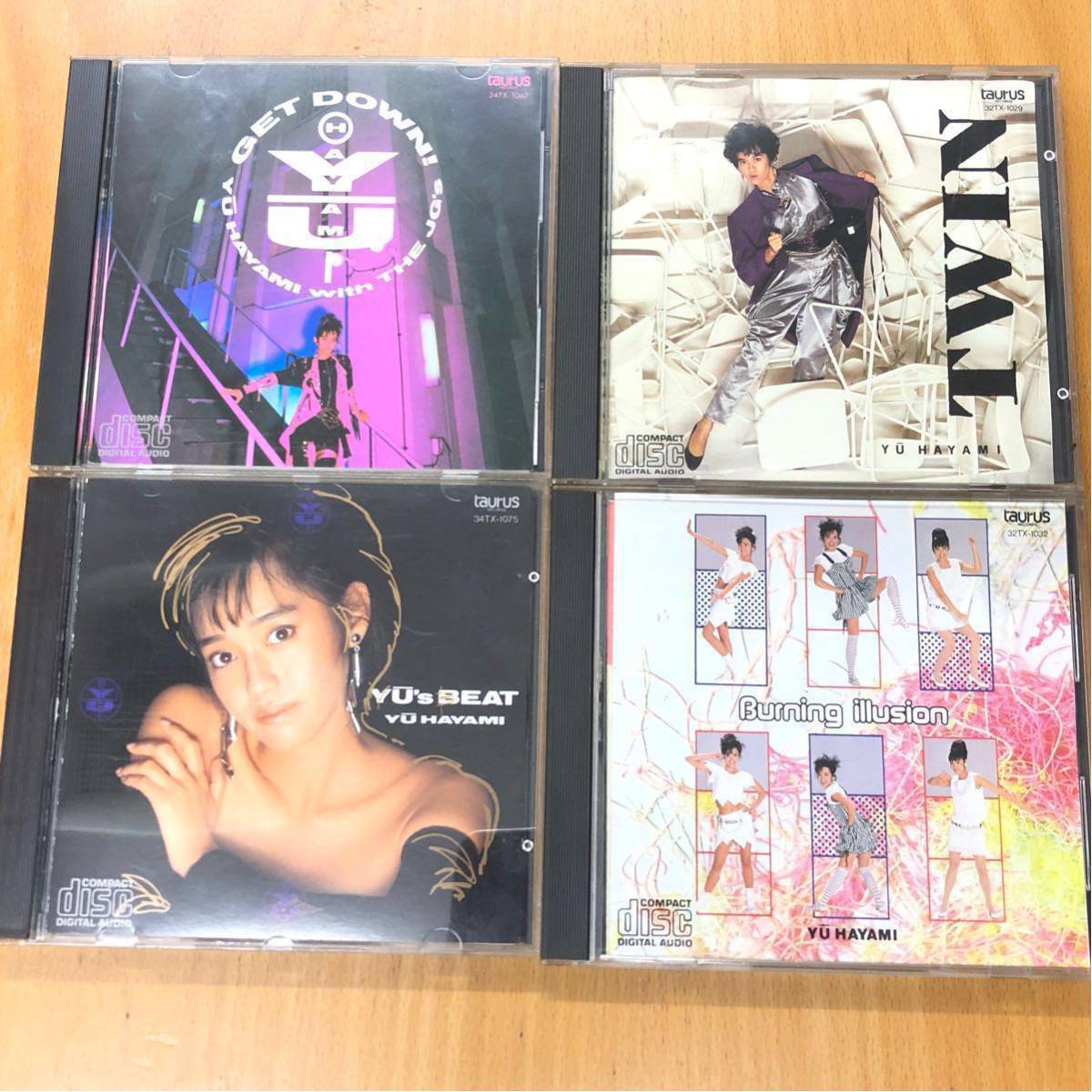 早見優 CD 当時物 GET DOWN/TWIN/YU’s BEAT/Burning illusion 4枚セット(早見優)｜売買されたオークション情報、yahooの商品情報をアーカイブ公開 ...