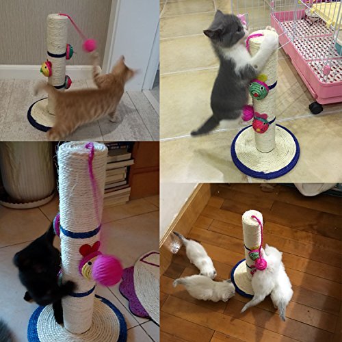 FUNOVE 猫爪とぎポール キャットタワー ペットおもちゃ 全麻縄巻き おもちゃ付タイプ(手入れ用品)｜売買されたオークション情報 ...