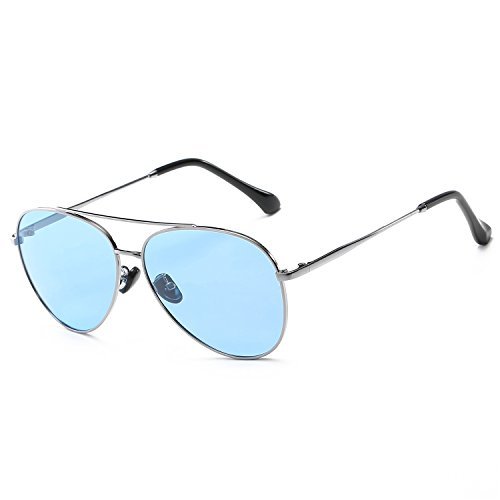 色ブルー Glazata ティアドロップ型 偏光サングラス UV400 紫外線カット 超軽量 メタルフレームスポーツサングラス ド(その他)｜売買されたオークション情報、yahooの商品情報を ...