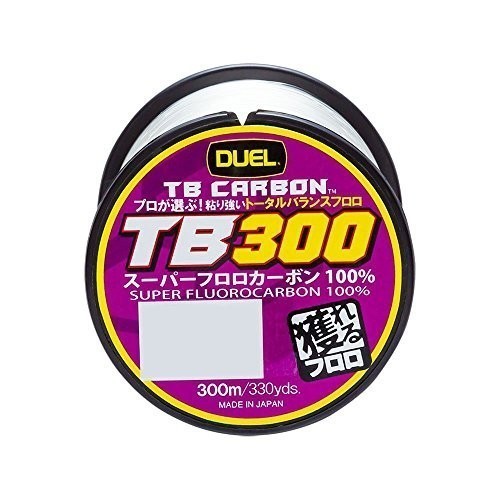 デュエル DUEL フロロカーボンライン トータルバランス TB300 300m 4号 ナチュラルクリア 透明(その他)｜売買された ...