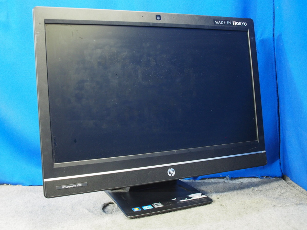 HP Compaq Pro 6300 AiO Core i3-3220 3.3GHz 4GB 一体型 ジャンク K25515(モニタ一体型 ...