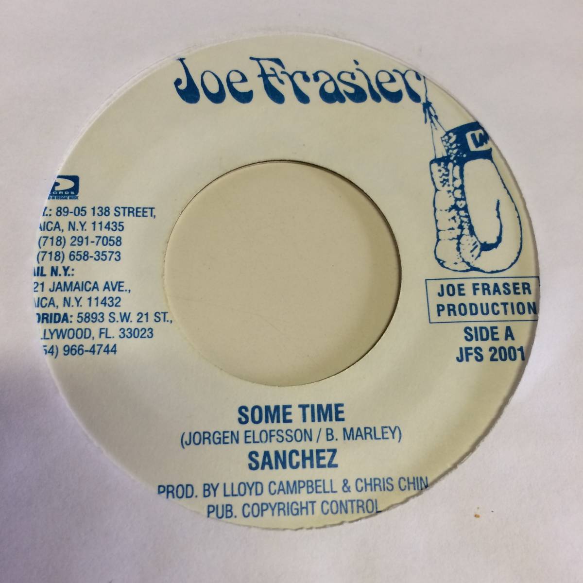 SANCHEZ SOME TIME THANK YOU LORD RIDDIM JOE FRASIER WAILERSのラガテイク(レゲエ ...