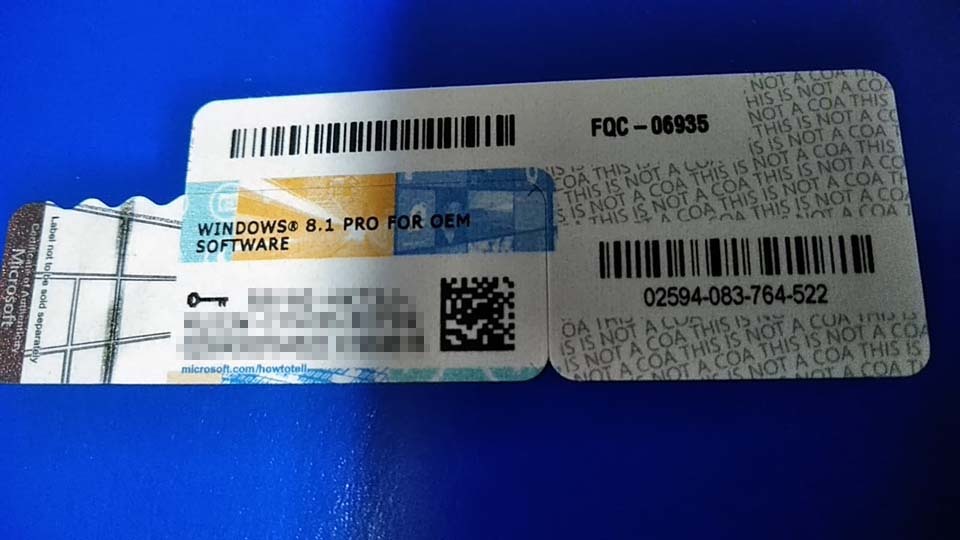 Microsoft Windows8.1 Win8.1 Pro 64ビット DSP版