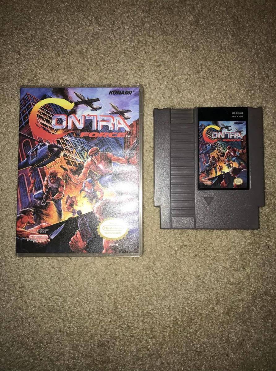 NES CONTRA FORCE コントラフォース 北米版 任天堂 /レトロゲーム/海外版ファミコン 122707(アクション)｜売買された ...