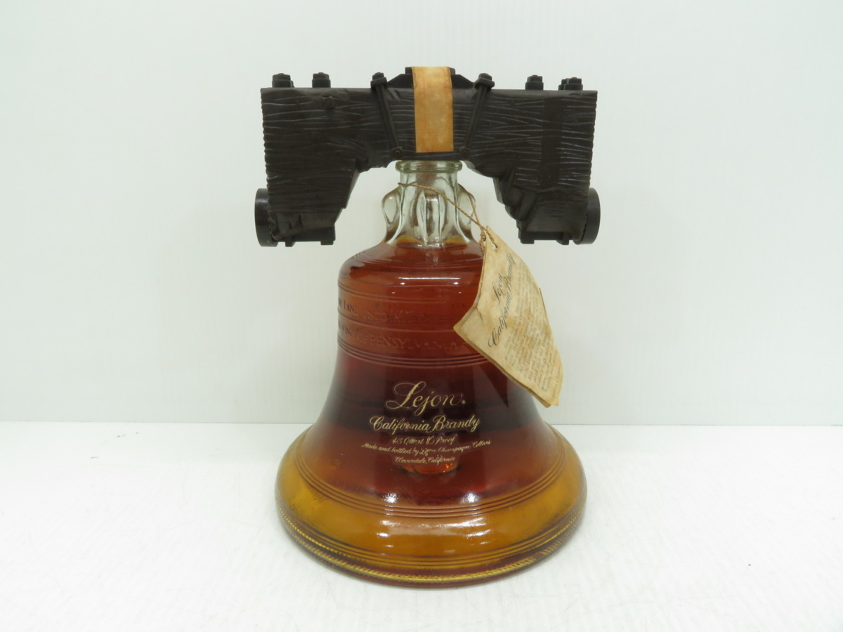 古酒 LEJON/レジョン リバティー ベル ボトル カリフォルニア ブランデー 760ml 43% 未開栓(ヘネシー)｜売買された ...
