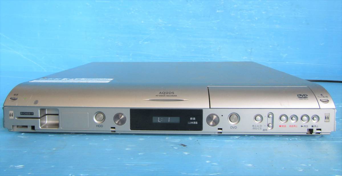 S1107 13 シャープ アクオスハイビジョンレコーダー DV-AC52(HDD内蔵)｜売買されたオークション情報、yahooの商品情報を ...