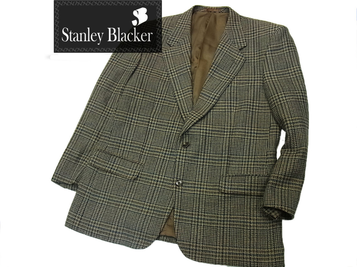 スタンリーブラッカー ジャケット Stanley Blacker テーラード シングルジャケット ウールジャケット メンズ 100円スタート(XLサイズ以上)｜売買されたオークション情報 ...