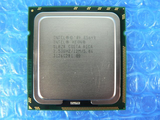 1EOH // Intel Xeon E5649 2.53GHz SLBZ8 12M/5.86 6 -Core Socket1366 LGA ...
