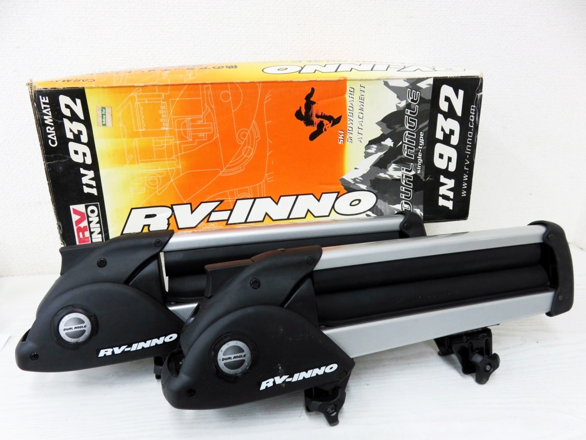 g024 カーメイト RV-INNO IN932 デュアルアングル シングルタイプ スキー スノーボード キャリア アタッチメント カー用品 ...