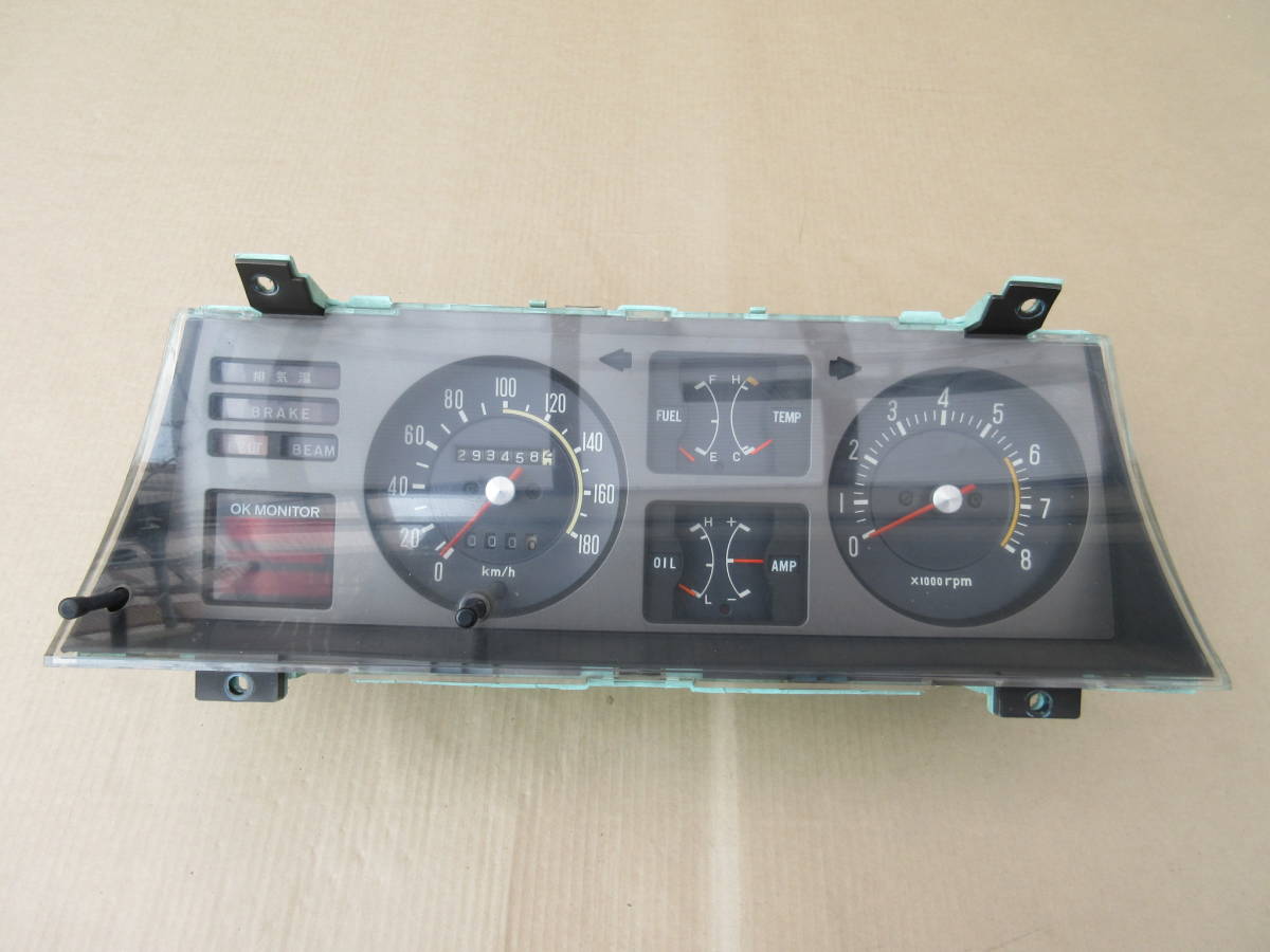 S301130-0910 旧車 当時物 トヨタ マーク2 MX41 MX43 RX41 純正 スピードメーター 293.458Km レア(計器 ...