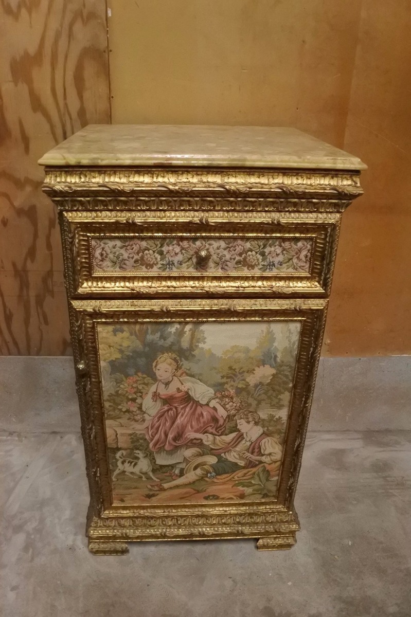 イタリア製 高級コンソール 棚 チェスト 彫刻/大理石 バロック ロココ ゴージャス ヨーロッパ アンティーク オールドシリック SILIK(サイドボード)｜売買されたオークション情報 ...