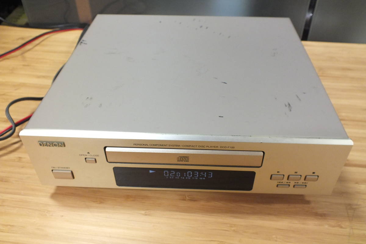 DENON デノン DCD-F100 CDプレーヤー オーディオ機器 ジャンク(DENON)｜売買されたオークション情報、yahooの商品情報 ...