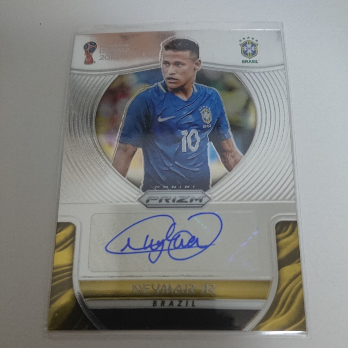 2018 Panini World Cup Prizm Soccer Russia Autograph Neymar Jr. Brazil ...