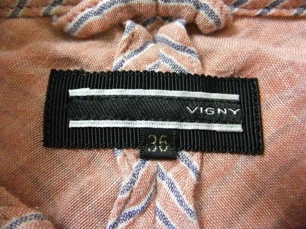 VIGNY ヴィニー アメカジ ストライプ シャツワンピース ピンク36(Mサイズ)｜売買されたオークション情報、yahooの商品情報をアーカイブ公開 - オークファン（aucfan.com）