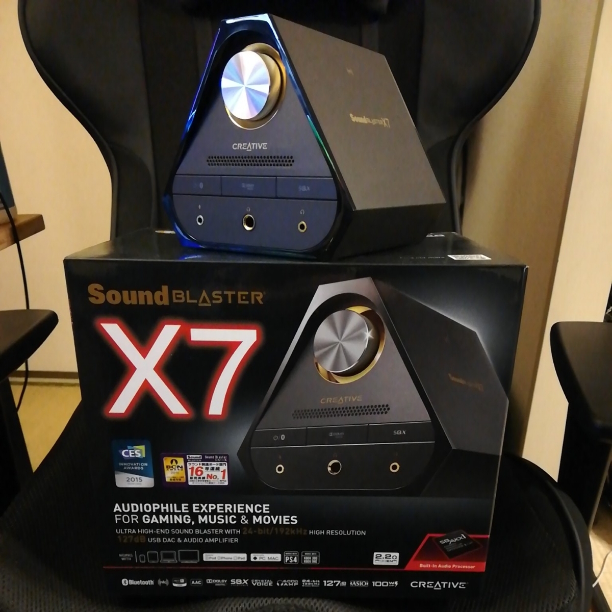 Creative Technology Sound Blaster X7 USB DAC＆マルチ接続のオーディオアンプ(その他)｜売買された ...